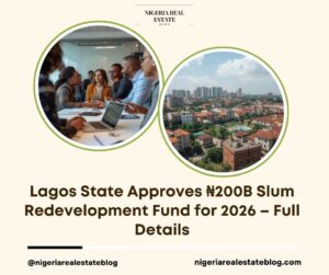 Lagos ₦200B Slum Redevelopment Fund 2026 | NREB
